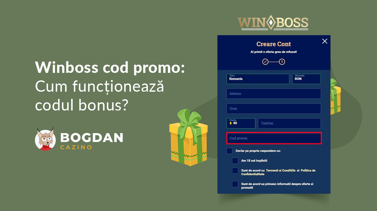 Winboss cod promo: Cum îl folosești la ofertele cazinoului?